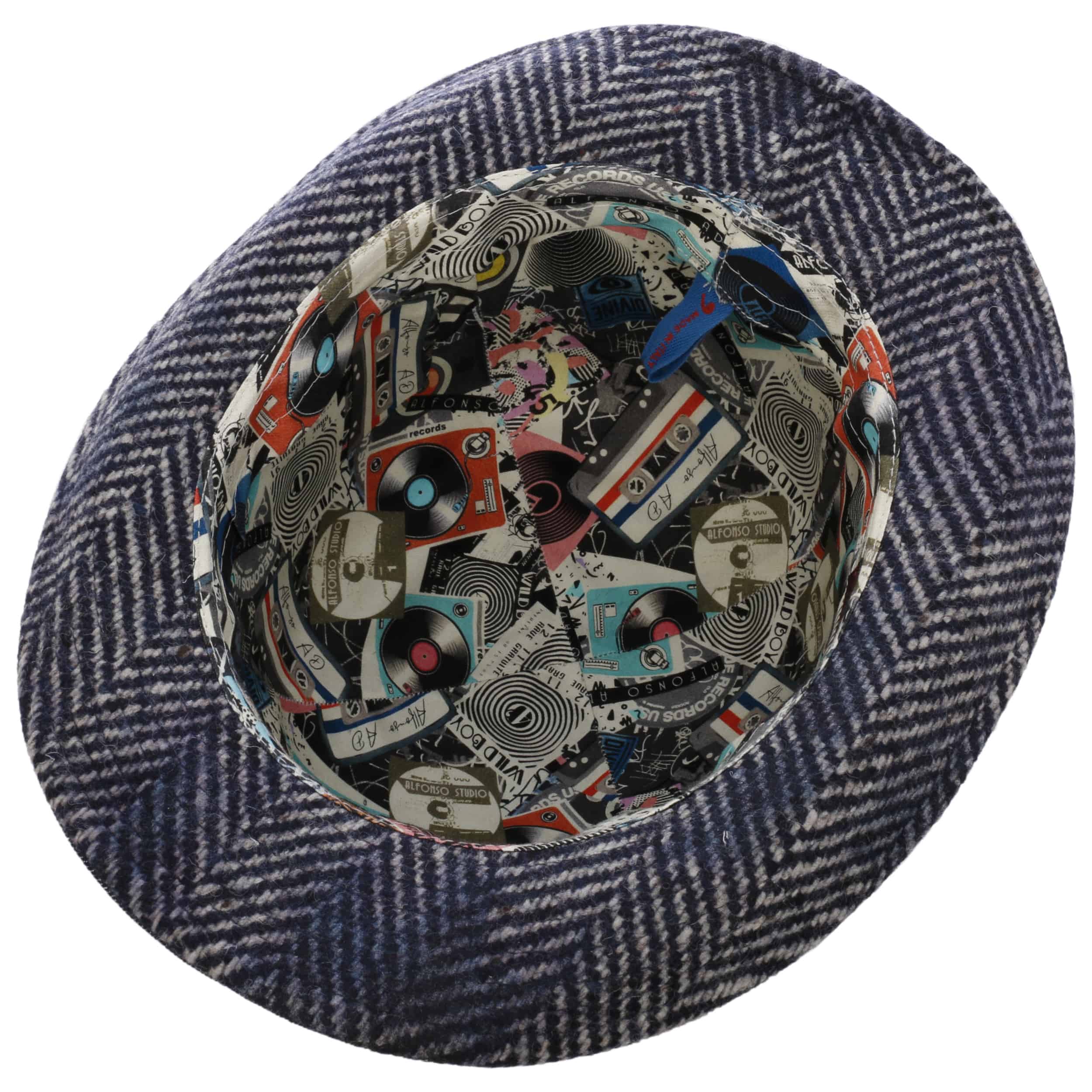 Bombetta Herringbone Denim by Alfonso D’Este - € 139,00