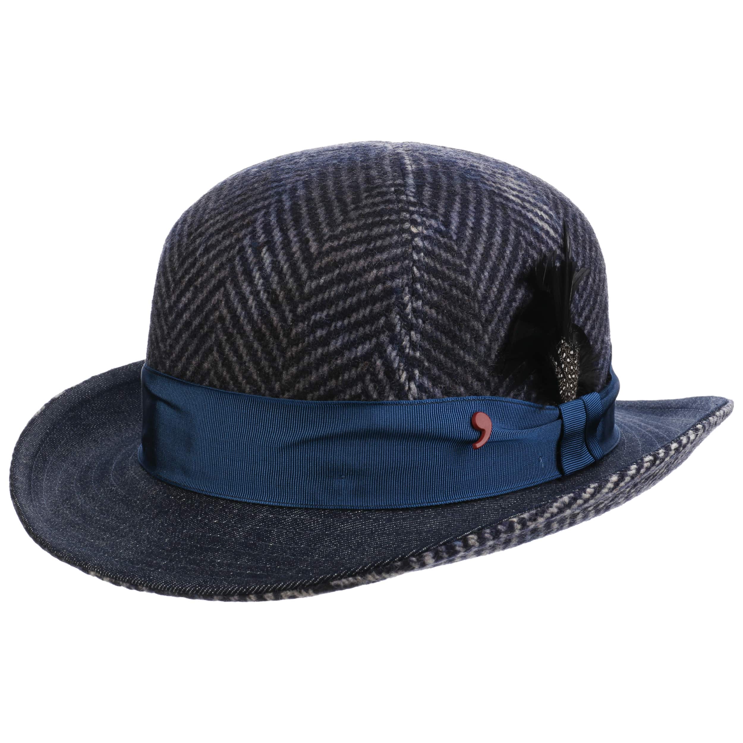 Bombetta Herringbone Denim by Alfonso D’Este - € 139,00