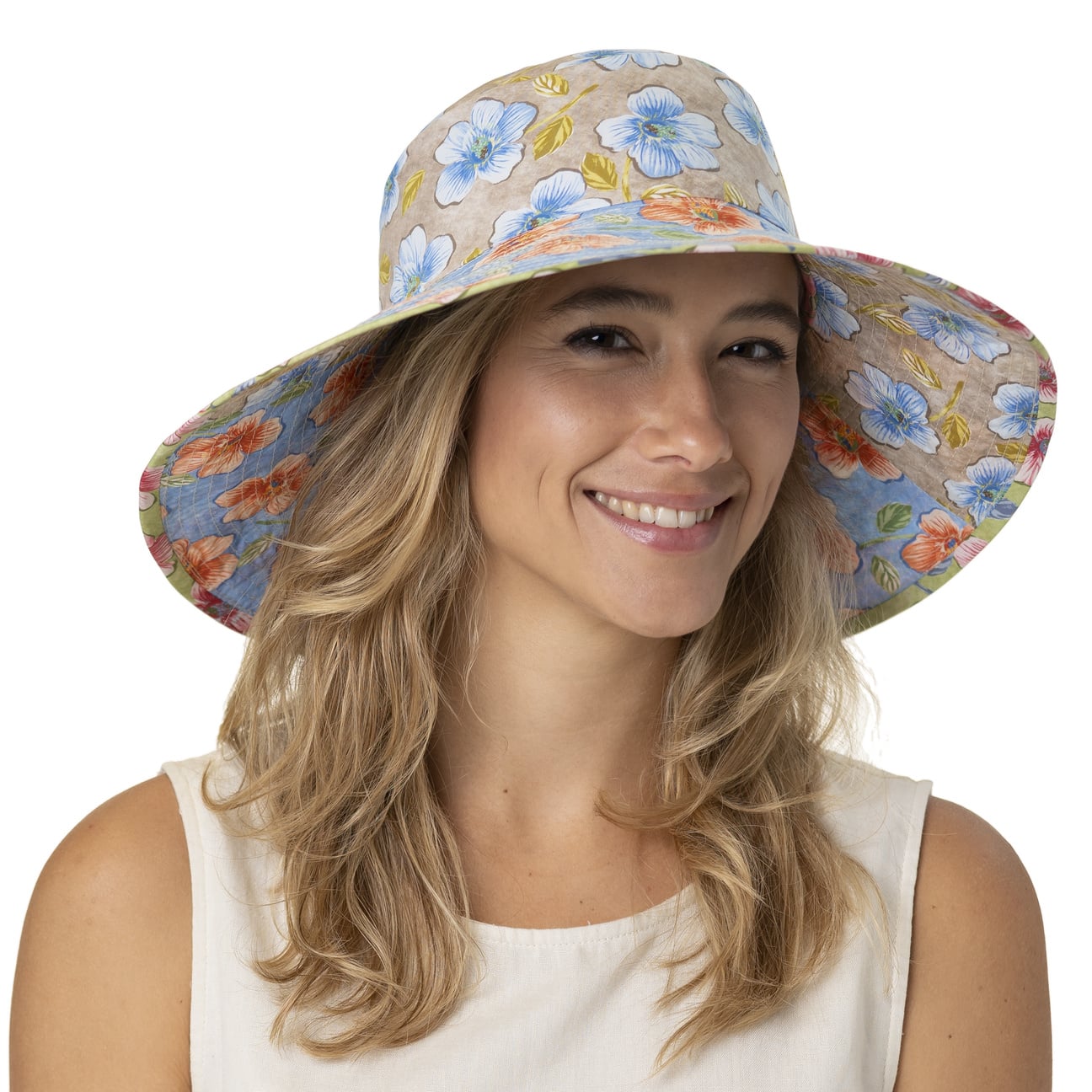 Cappello Reversibile Coselia Flowers by GREVI - € 99,00