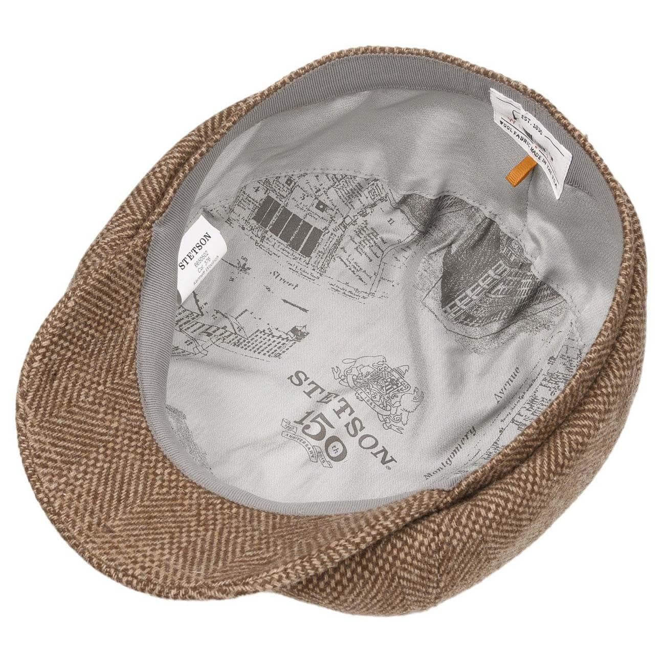 Kennett Woolrich Newsboy Cap by Stetson - € 79,00