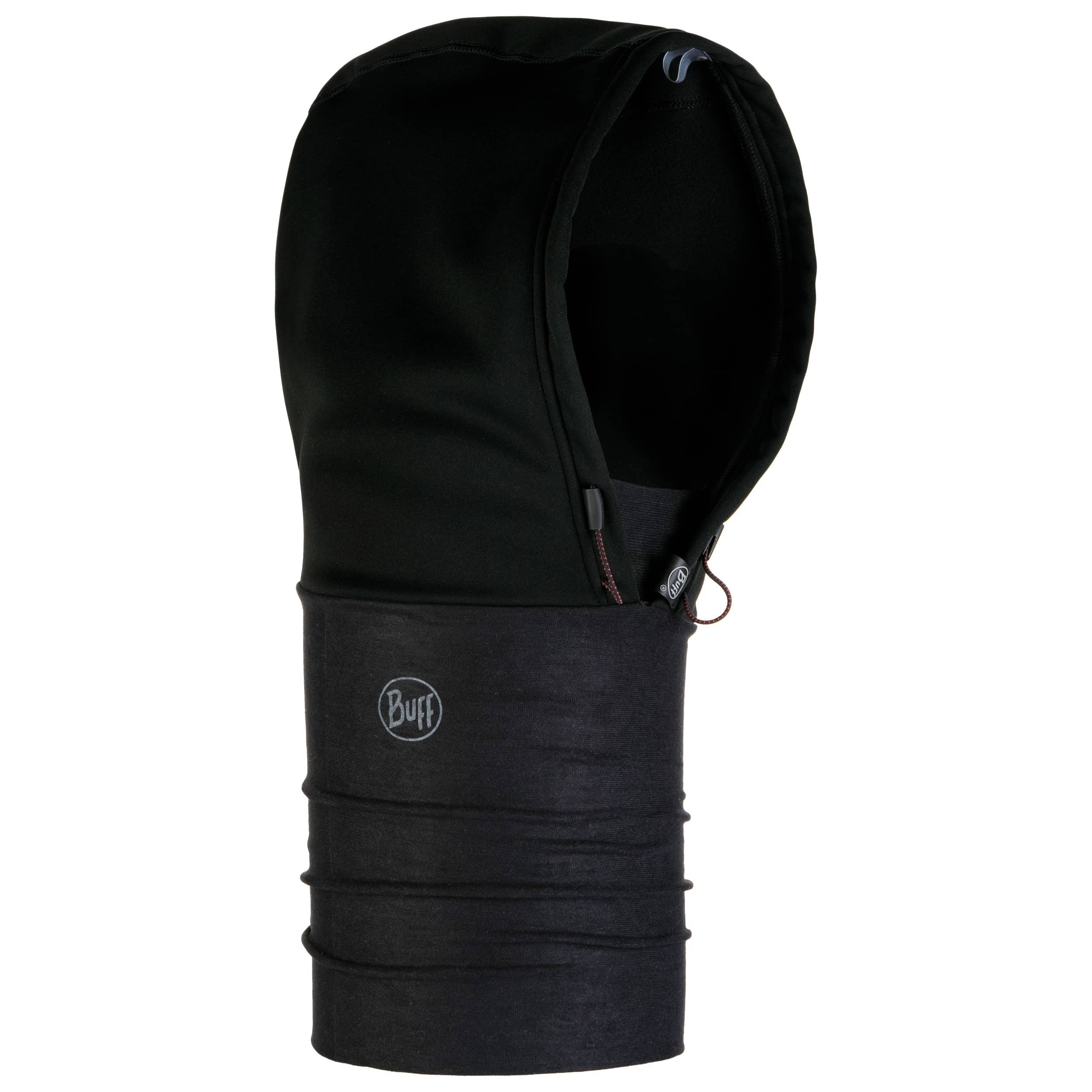 Sciarpa-Berretto Windproof Solid Black by BUFF - € 45,95