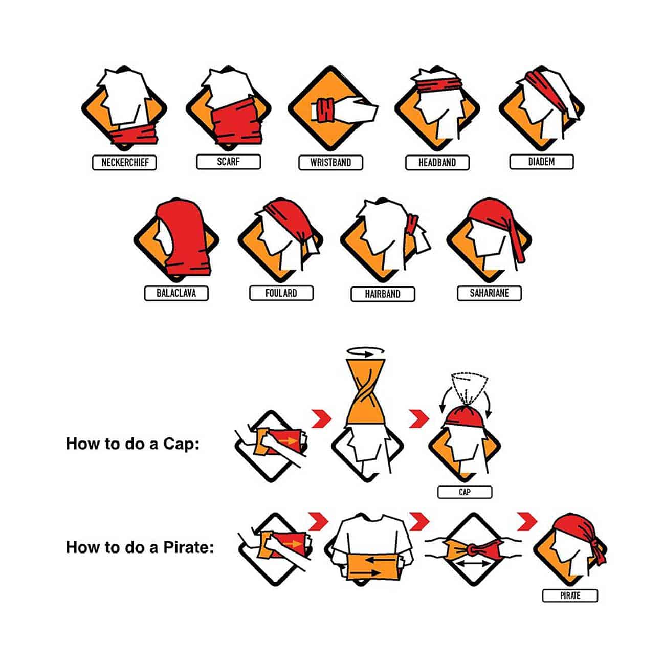 Tubo Multiuso Geo-Zulu by BUFF - 18,95